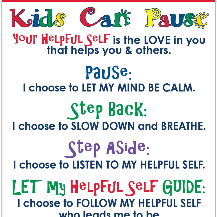 “Kids Can Pause” Card – Pause for Inspiration