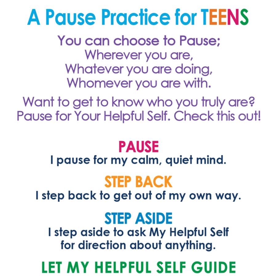 Pause for Inspiration | “Teens Can Pause” Card – 20 pocket-sized Pause ...