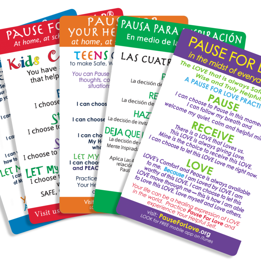 “Teens Can Pause” Card (20) – Pause for Inspiration