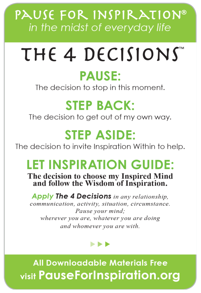 Pause for Inspiration | The Pause Practice Cards