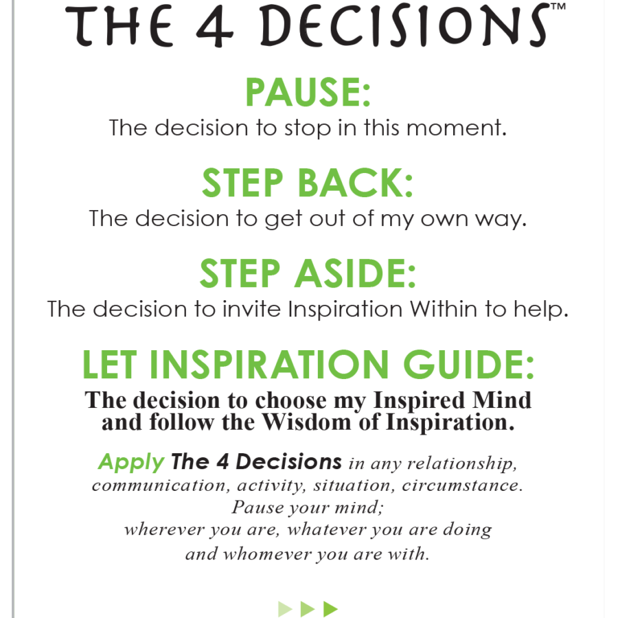 The Pause Practice Card – Pause for Inspiration