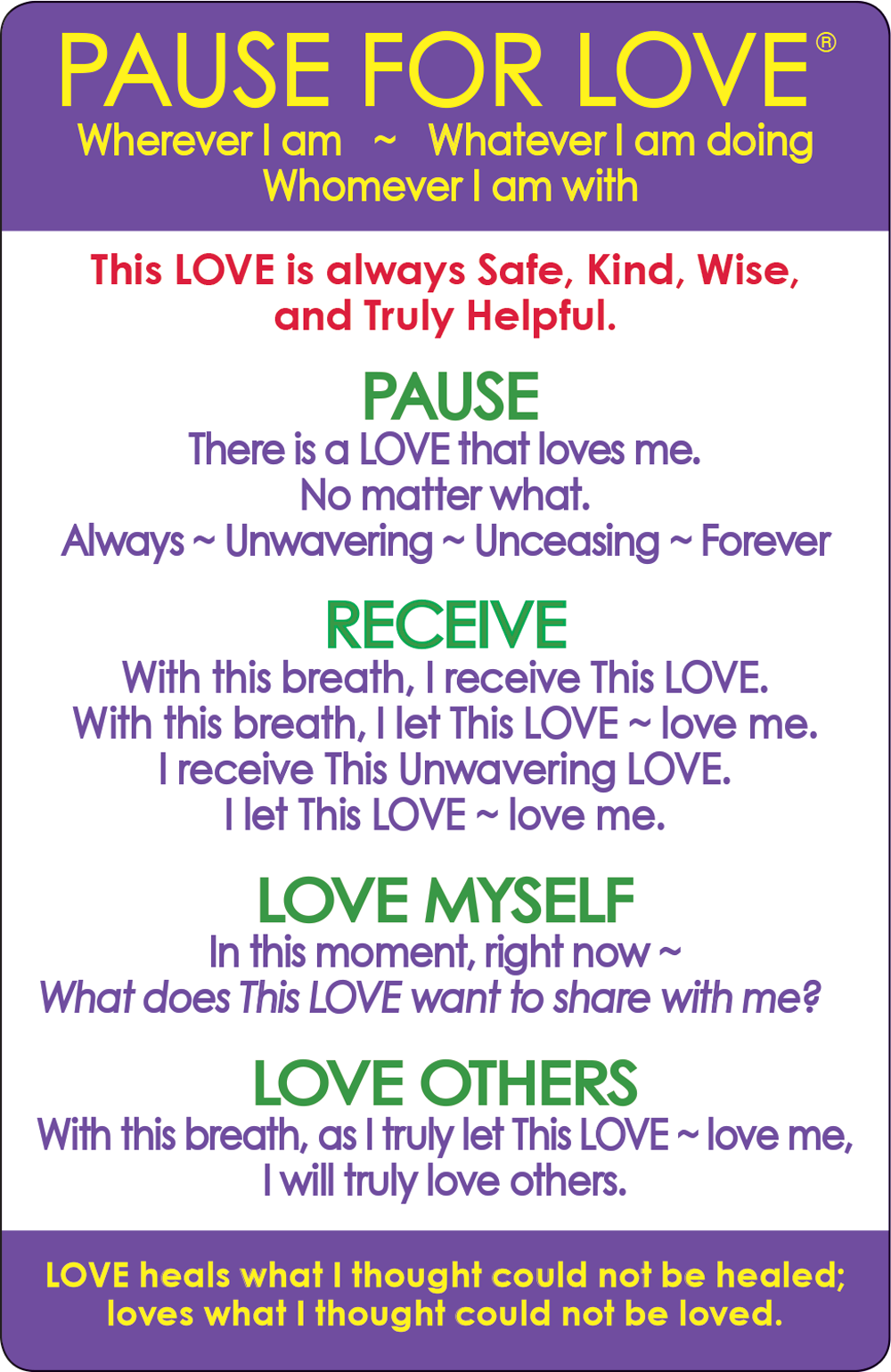 Pause for Inspiration | Are you willing to pause, step back, step aside ...